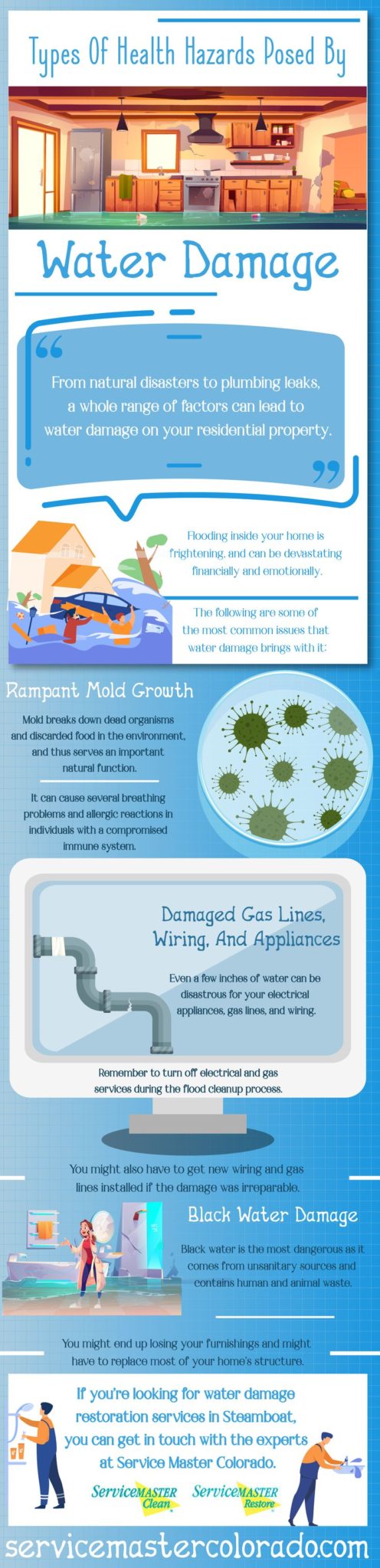 Types Of Health Hazards Posed By Water Damage | Service Master ...